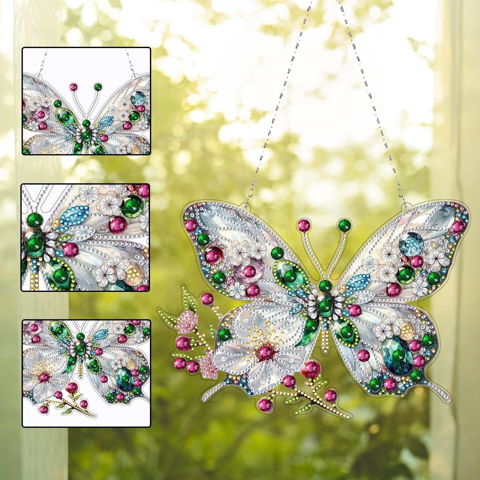 DINGERING DIY Dot Diamond Art Painting Creative Design Pvc Home ...