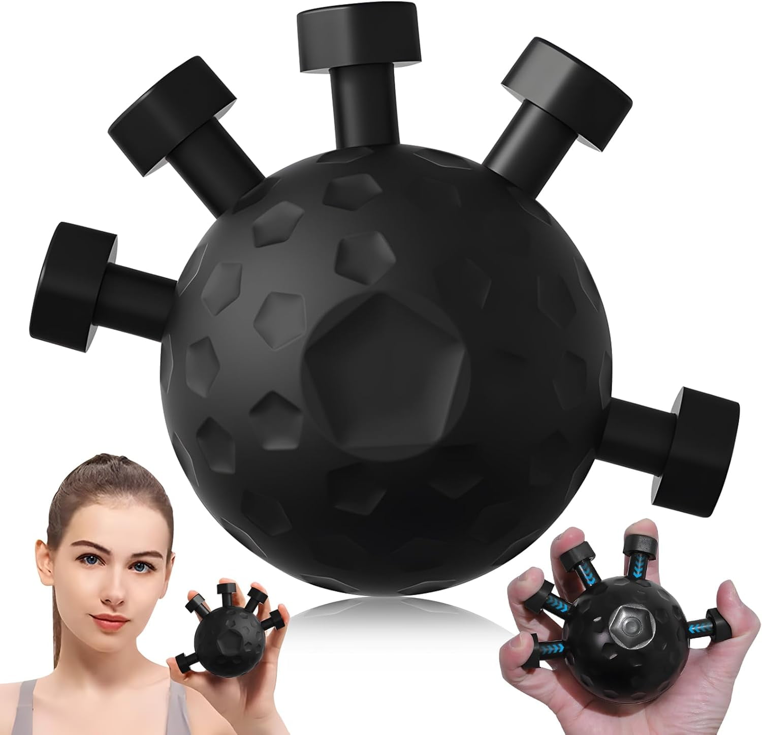 DINGHUO Adjustable Finger & Hand Grip Strengthener - Professional ...