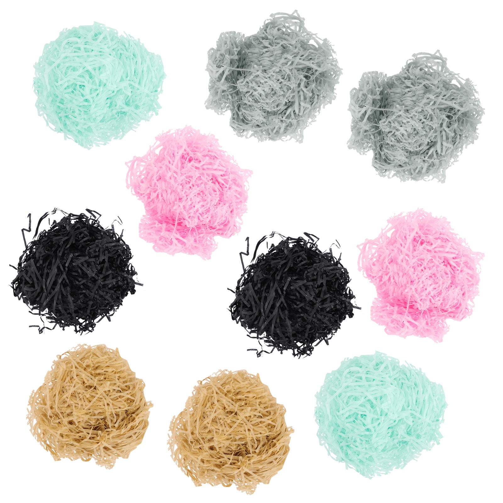 DINHEAROM 10 Bags Shredded Paper Crinkle Cut for Birthday Present ...
