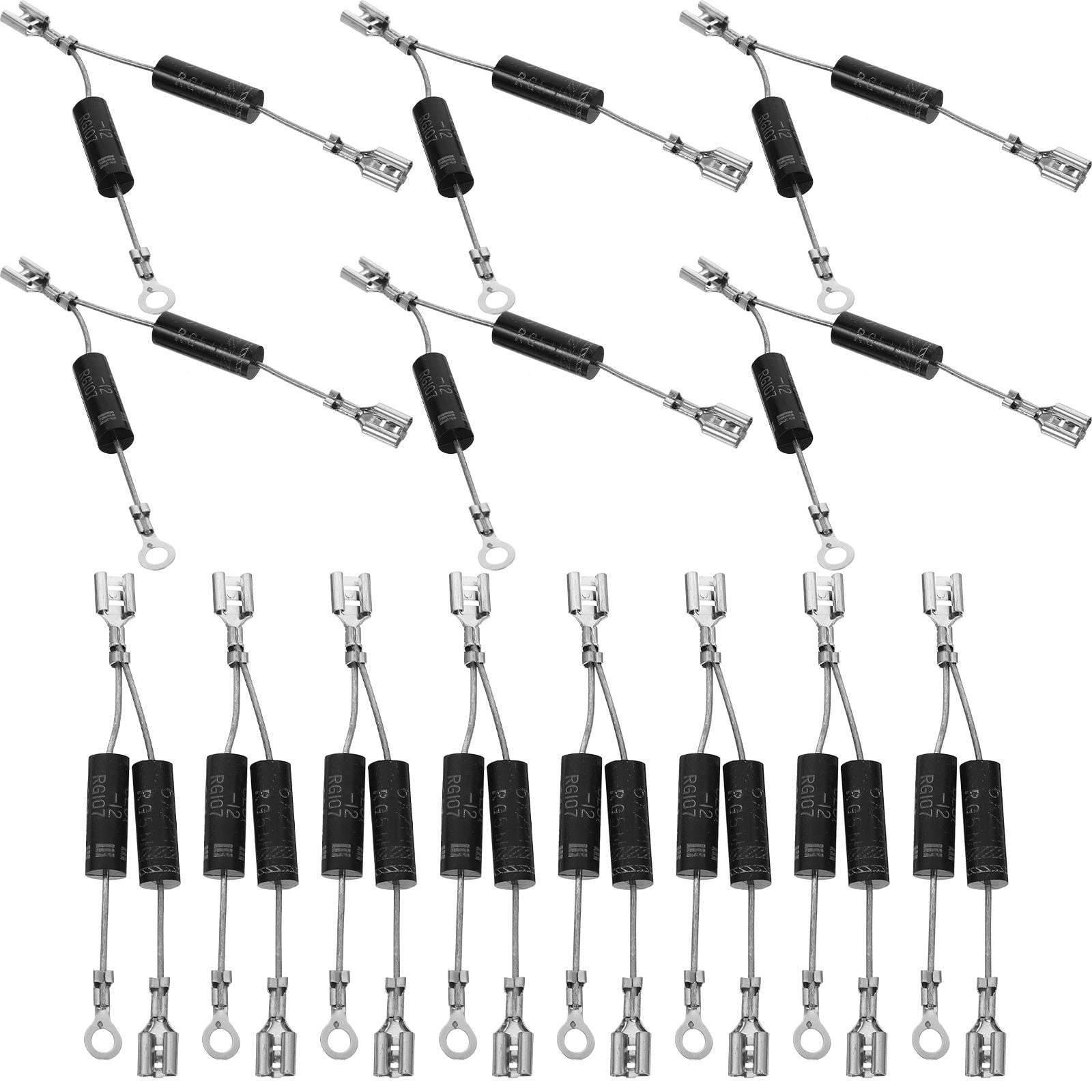DINHEAROM 10Pack Microwave Oven Diode Unidirectional High Voltage Abs ...