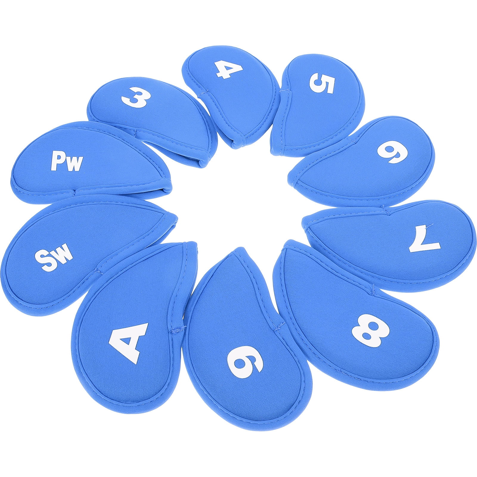 DINHEAROM 10Pcs Simple Design Protective Golfs Club Covers for Men and ...