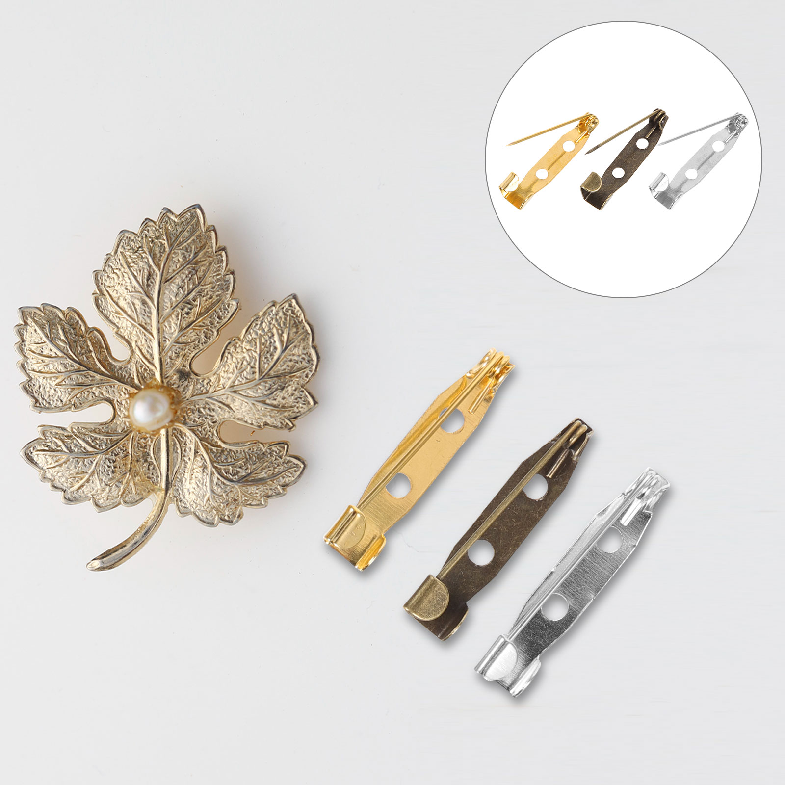 DINHEAROM 150Pcs Pin Backings Locking for Jewel Crafting Diy Projects ...