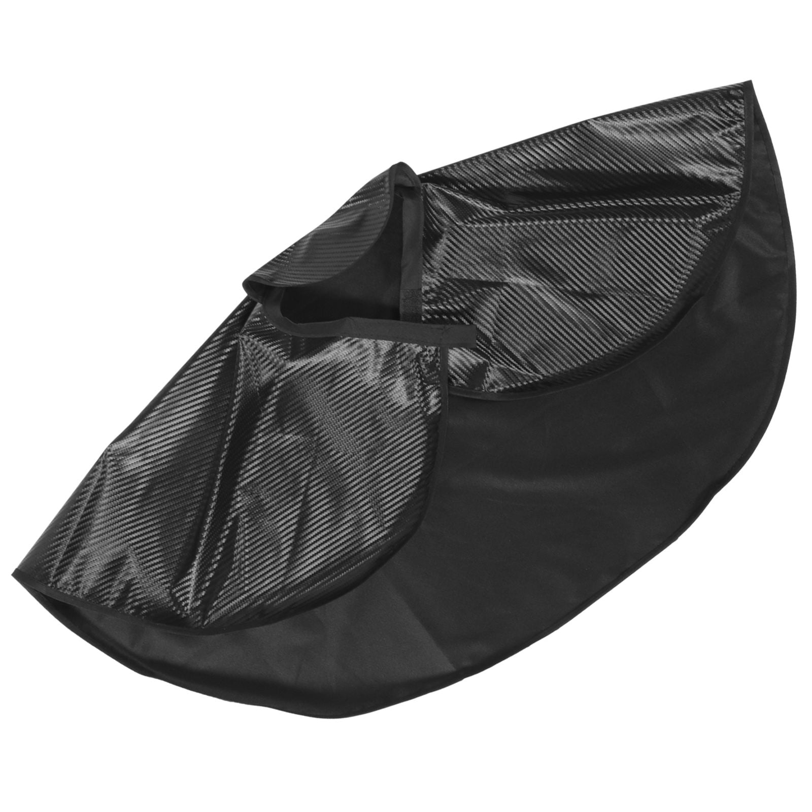 DINHEAROM 1Pack Barber Cape for Hair Cutting Tpu Black Square Smock ...