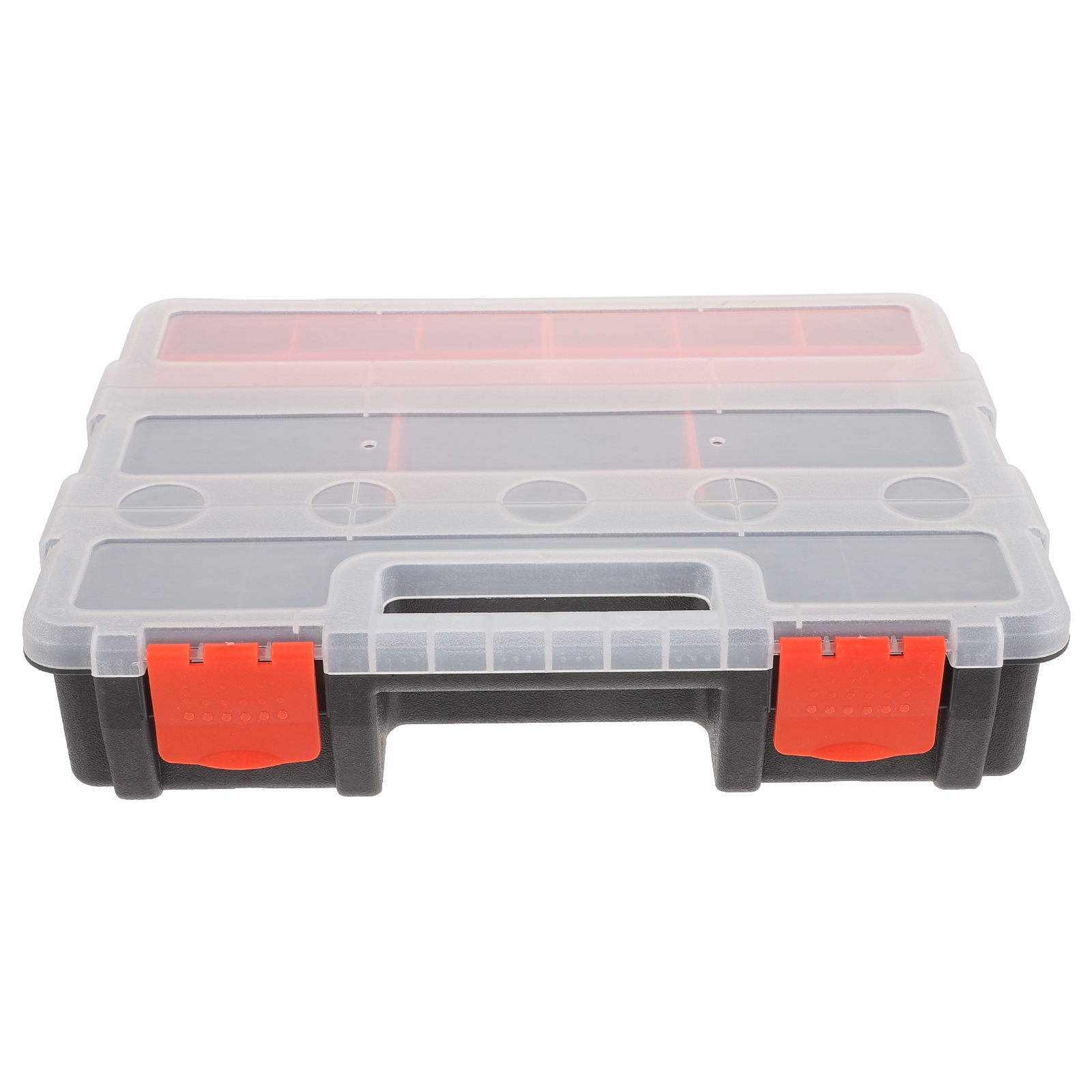 DINHEAROM 1Pack Black Rectangular Bead Storage Box For Hardware Tools ...