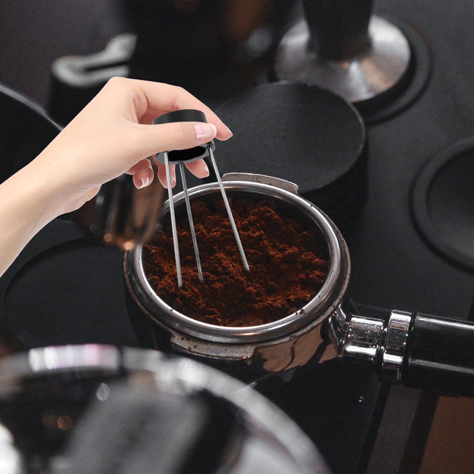 DINHEAROM 1Pcs Coffee Ground Stirrer Tool Stainless Steel Uniform ...