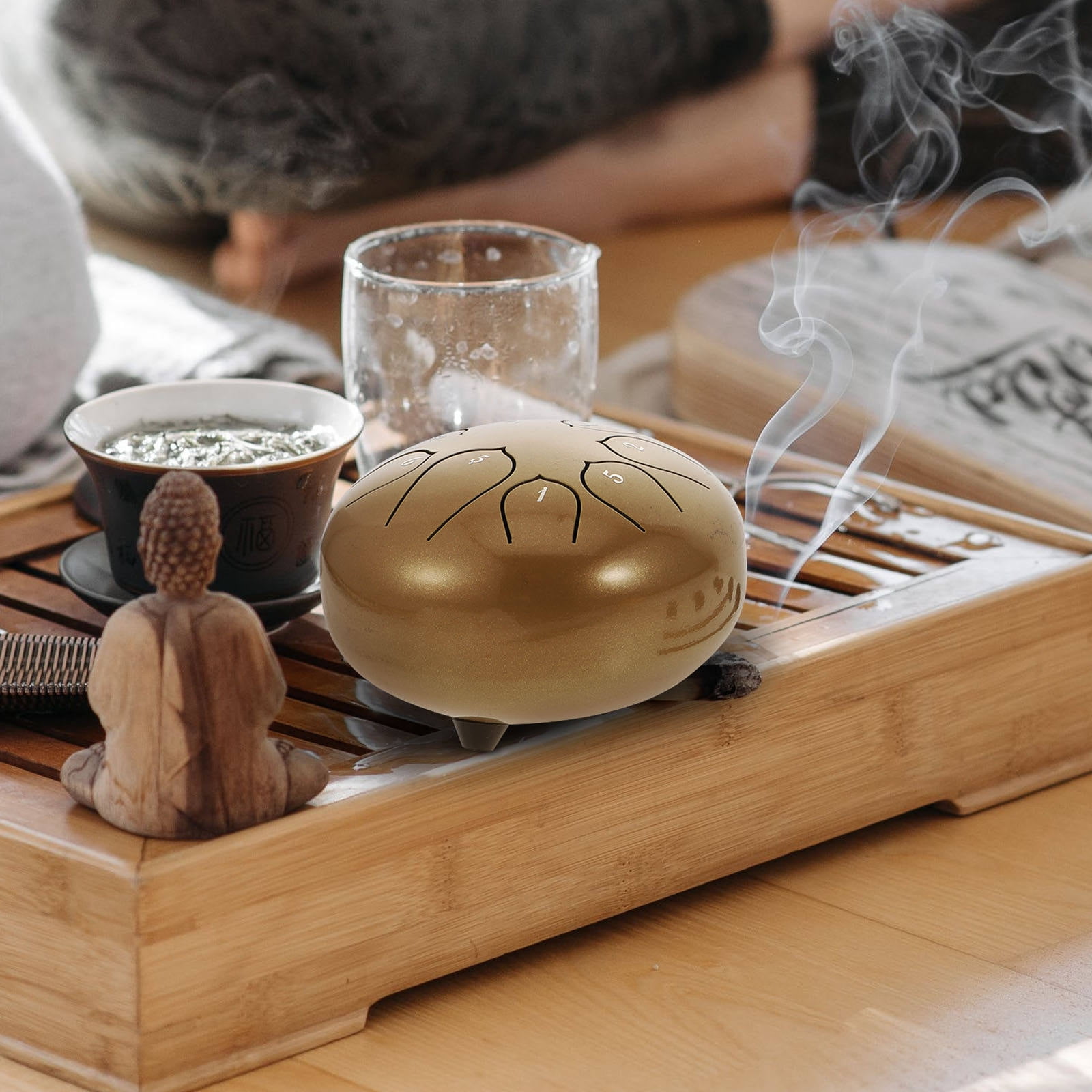 DINHEAROM 1Set Golden Tongue Drum Set for Adults in Music Education and ...