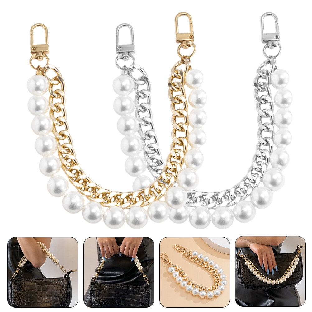 DINHEAROM 2Pack Purse Chain Gold Tone Diy Accessory For Women Bags Diy ...