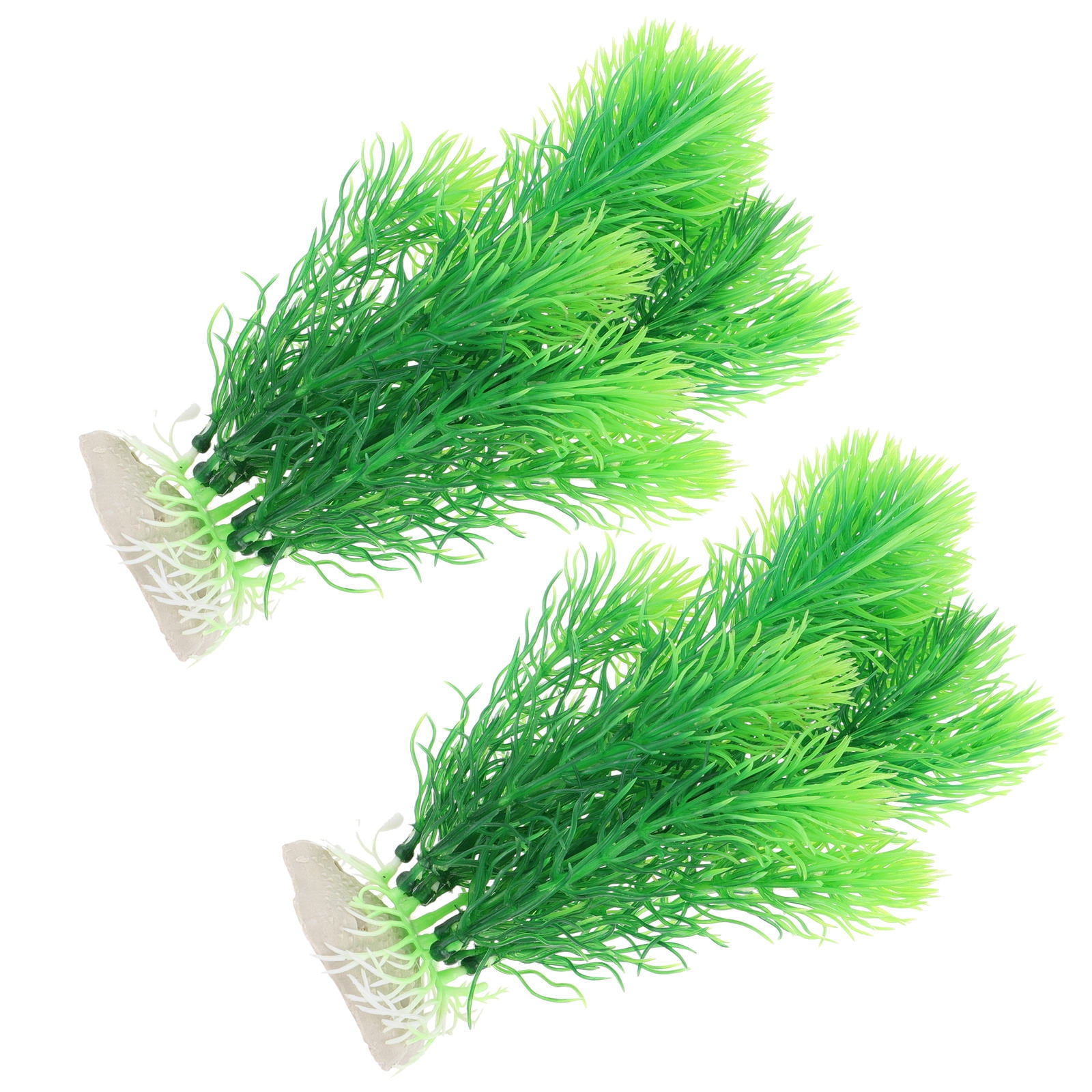 DINHEAROM 2Pcs Artificial Water Grass in Assorted Color with Realistic ...