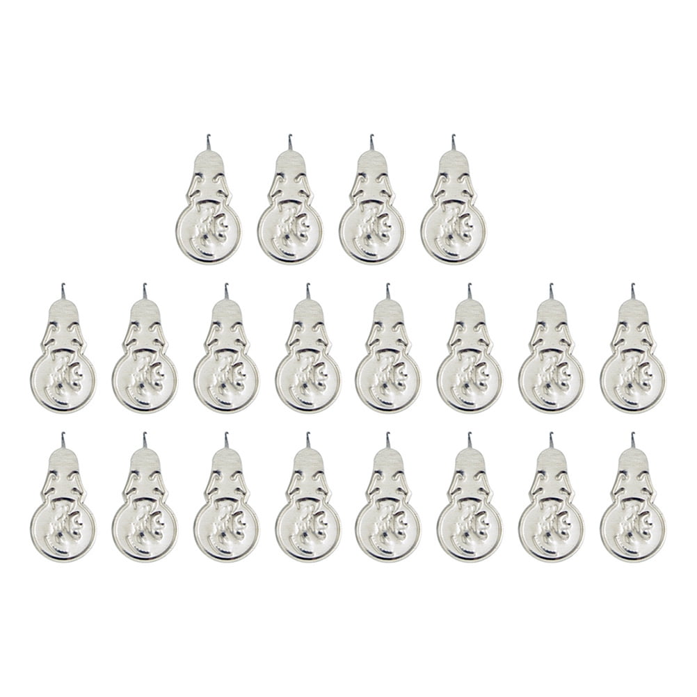 DINHEAROM Aluminum Wire Loop Needle Threaders 100Pcs for DIY Sewing ...