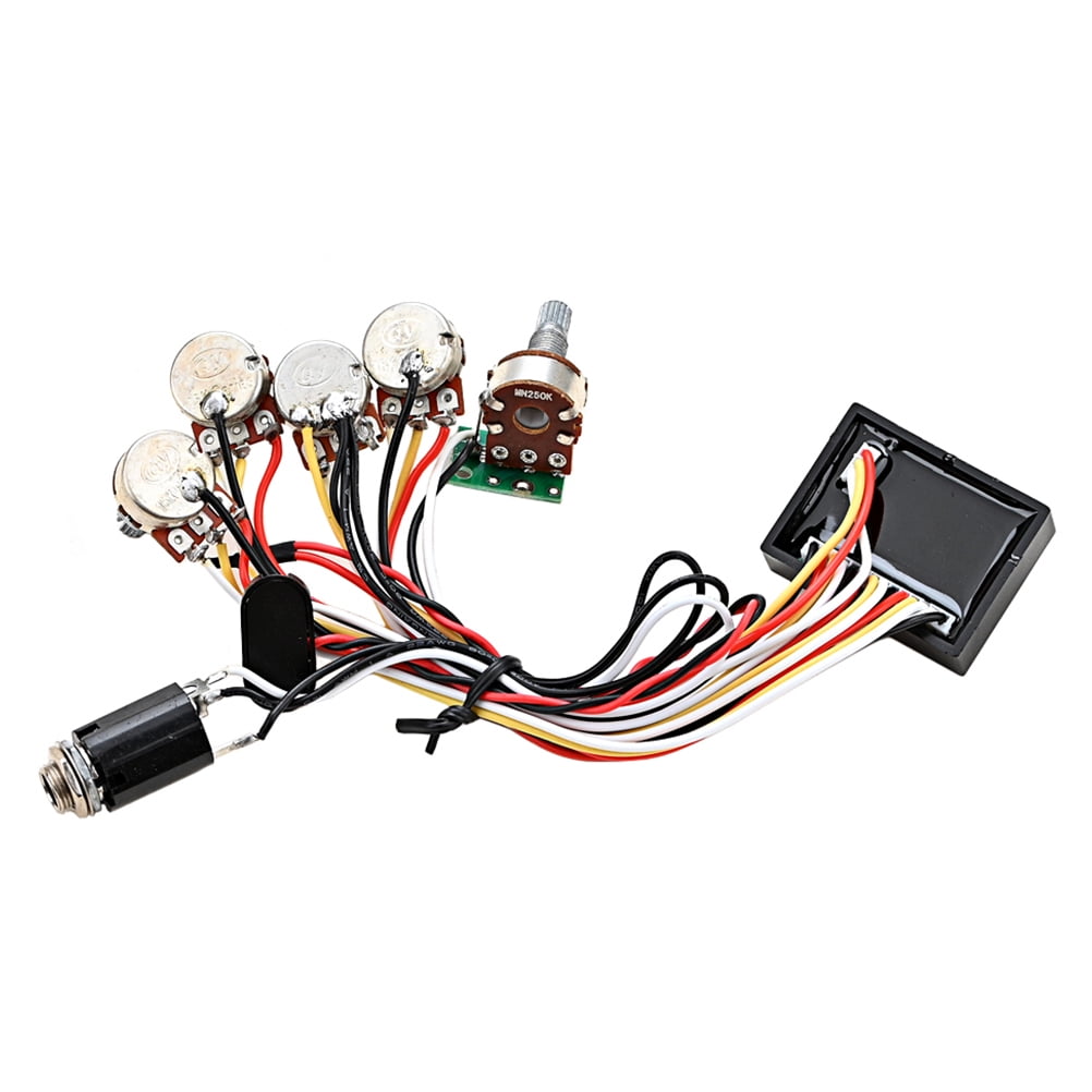 DINHEAROM Bass Guitar Preamp 1Set for Performance with Treble +/- 23dB ...