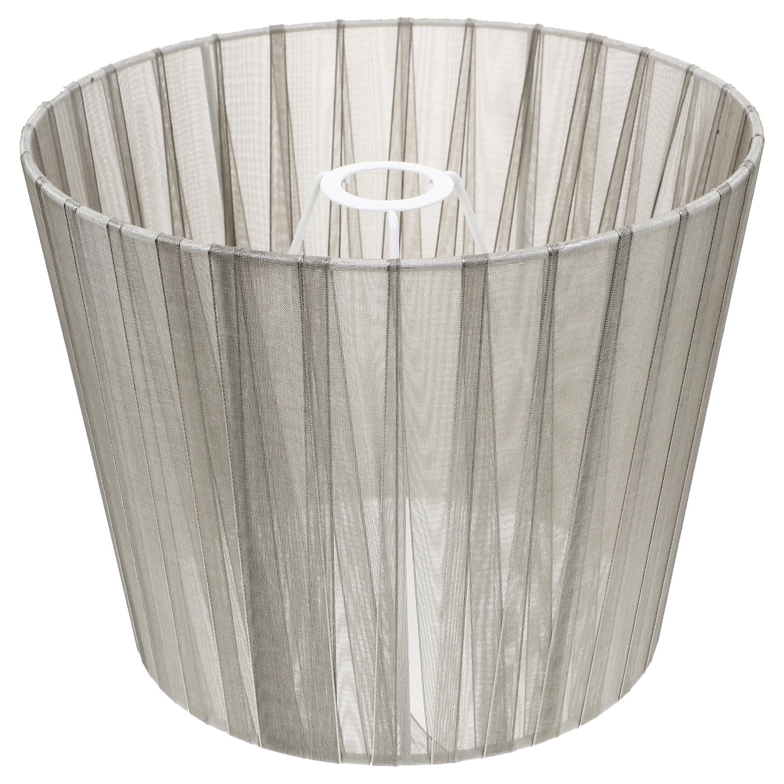 DINHEAROM Grey Drum Lampshade 8.7X8.7X6.9in Light Diffusion For Bedroom 1Pack - Walmart.com