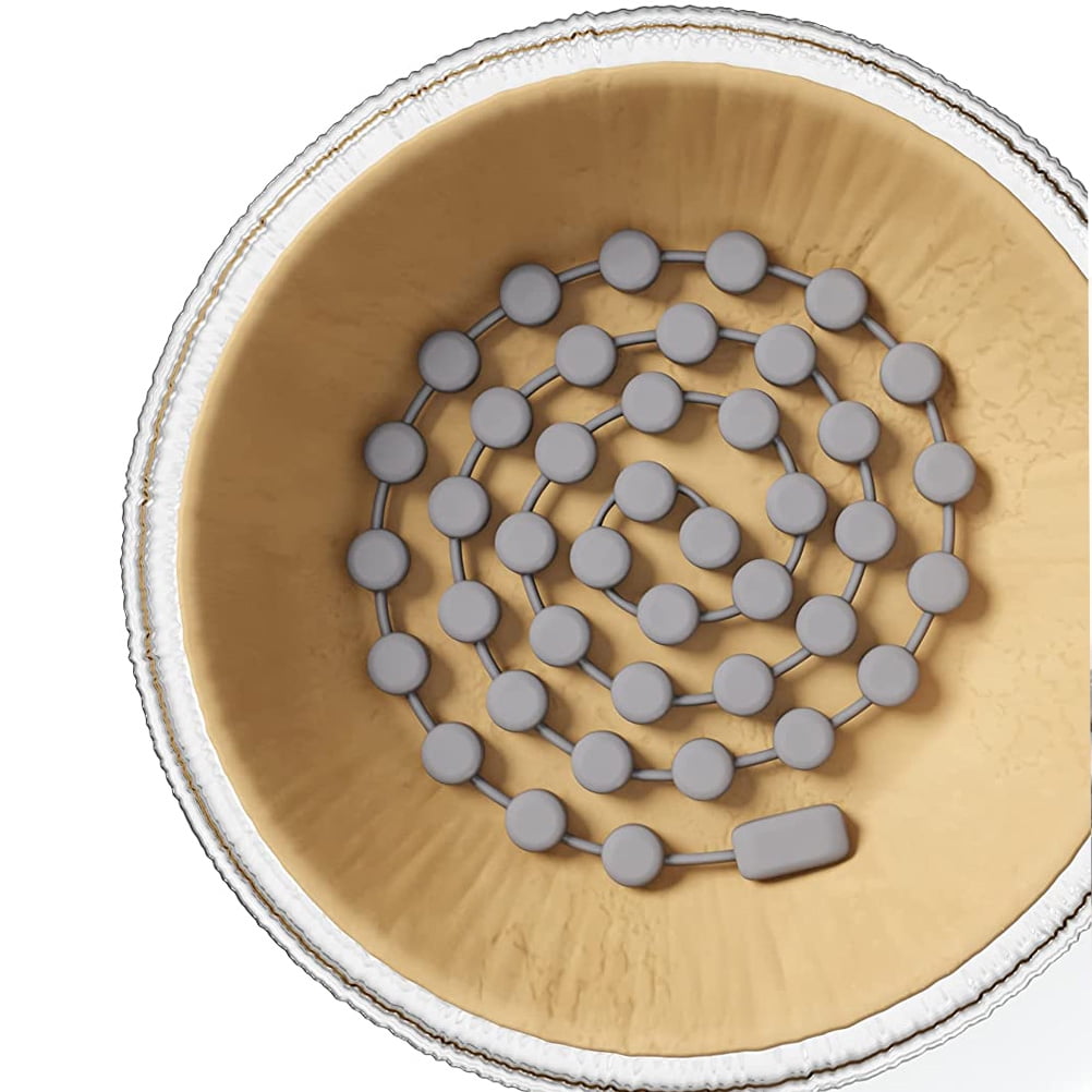 DINHEAROM Grey Silicone Chain Mat for Heat Insulation and Temperature ...