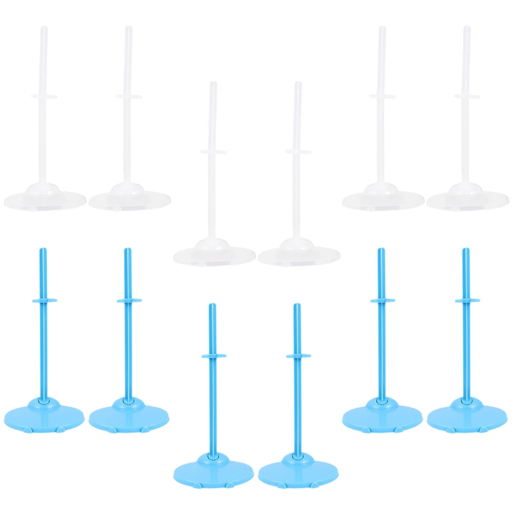 DINHEAROM Mannequin Figures Stand 24Pcs Doll Stands Figures Simple ...