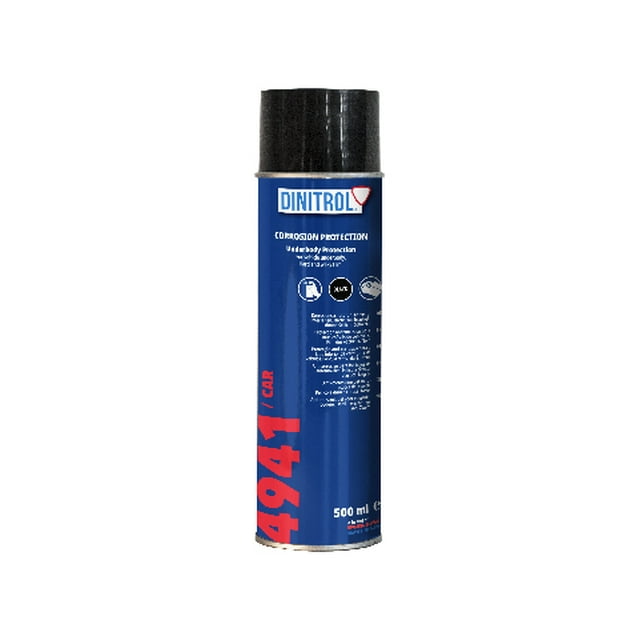 DINITROL 4941 Under Body Coating Rust Proofing Corrosion Black 500ml ...