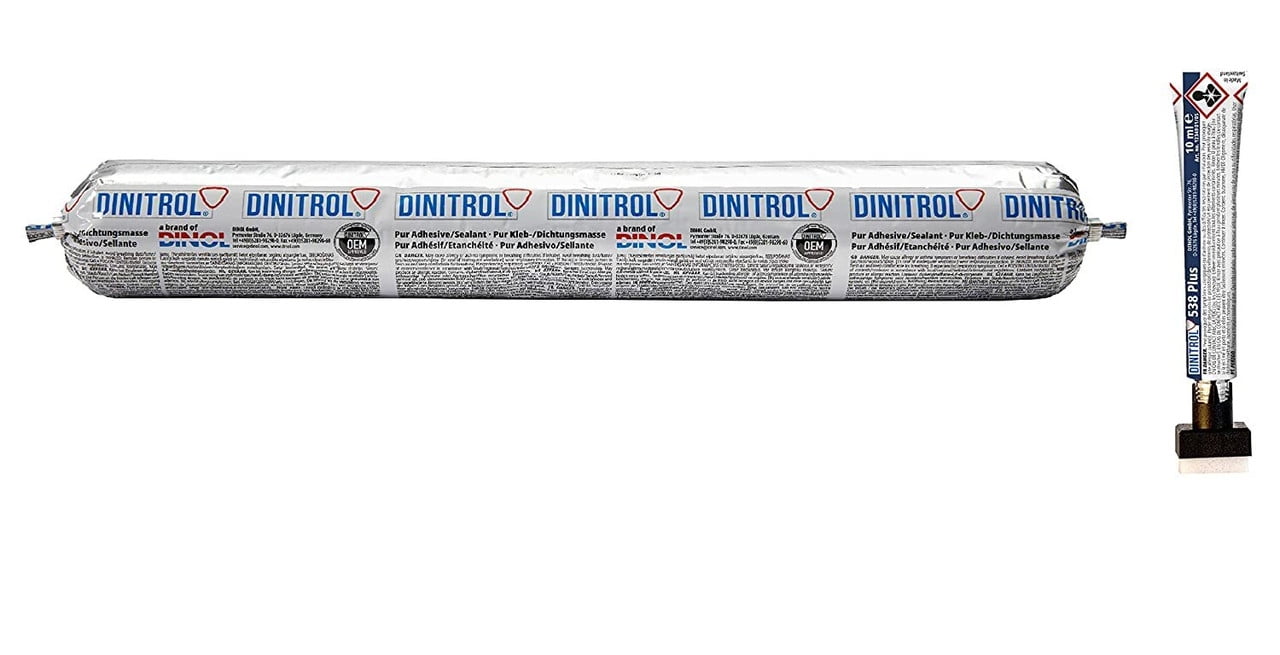 DINITROL 9100 HD Automotive Urethane 600ml 1 Foil-Wrap + 538 Plus (1 ...