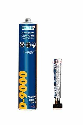 DINITROL D-9000 Automotive Urethane 310ml 1 Tube + 538 Plus (1) 10ml ...