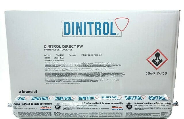 DINITROL DIRECT FW Primerless Automotive Urethane / Sealant 600ml Case ...