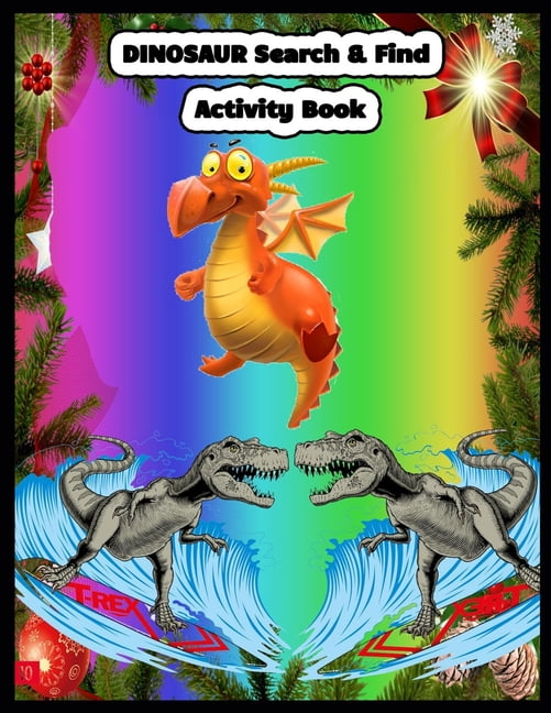 DINOSAUR Search & Find Activity Book: dinosaur hidden pictures ...