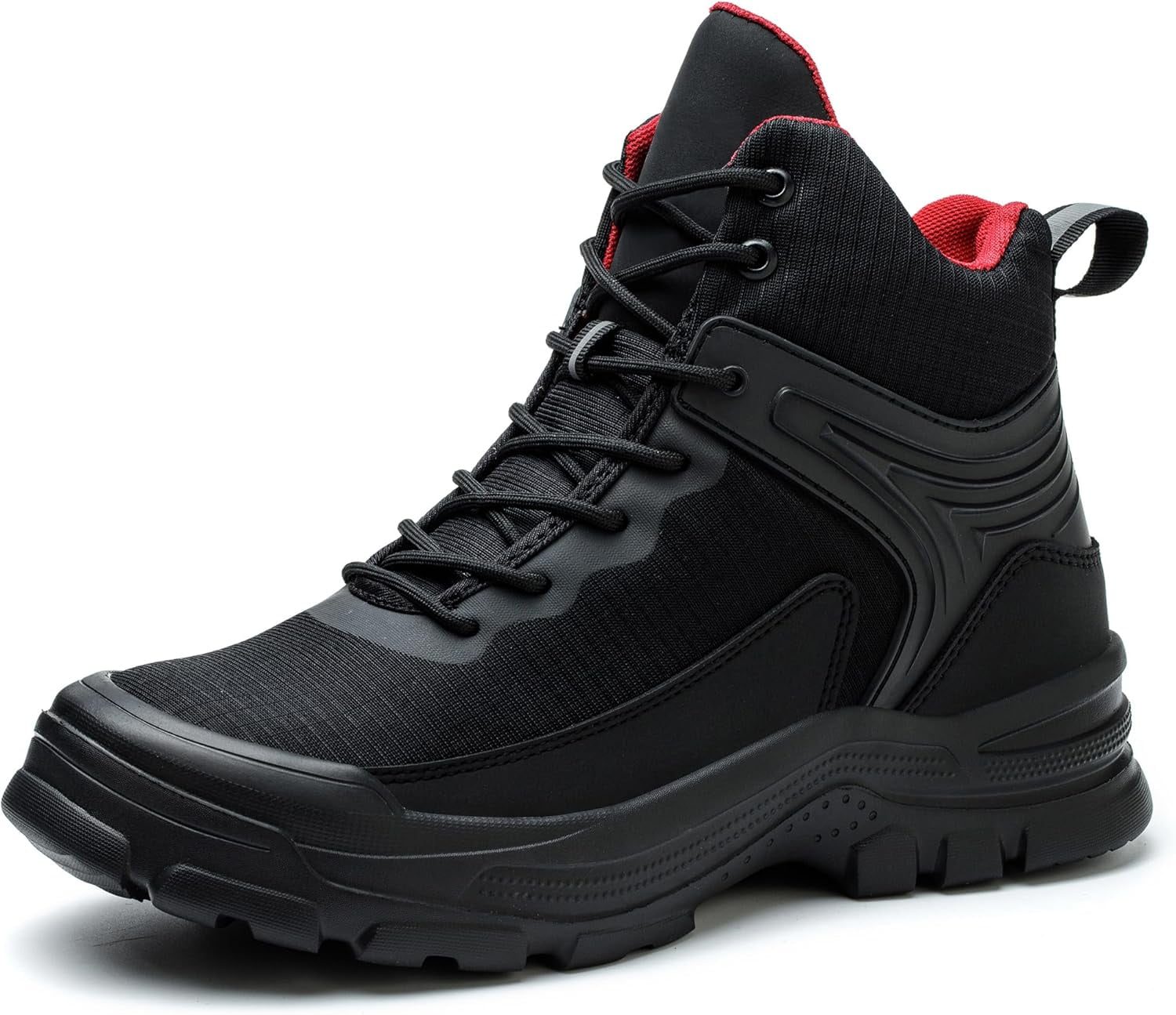 DIOXADOPMen's Steel Toe Boots - Durable Safety Shoes Men's construction ...