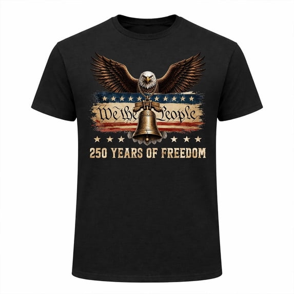 DIQADILA Liberty Bell Inspired Patriotic T-Shirt for Adults - Walmart.com