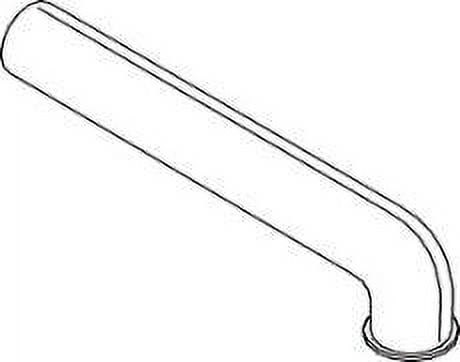 DIRECT CONNECTION WASTE ARM 20GA CHROME BRASS 1-1/2 IN. X 24 IN. per 2 ...