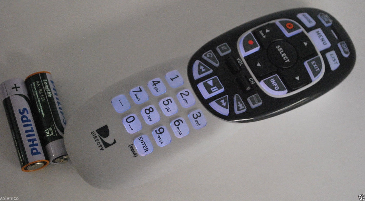 DIRECTV RC73B IR/RF REMOTE CONTROL FOR GENIE HR44 & CLIENT C41 W ...