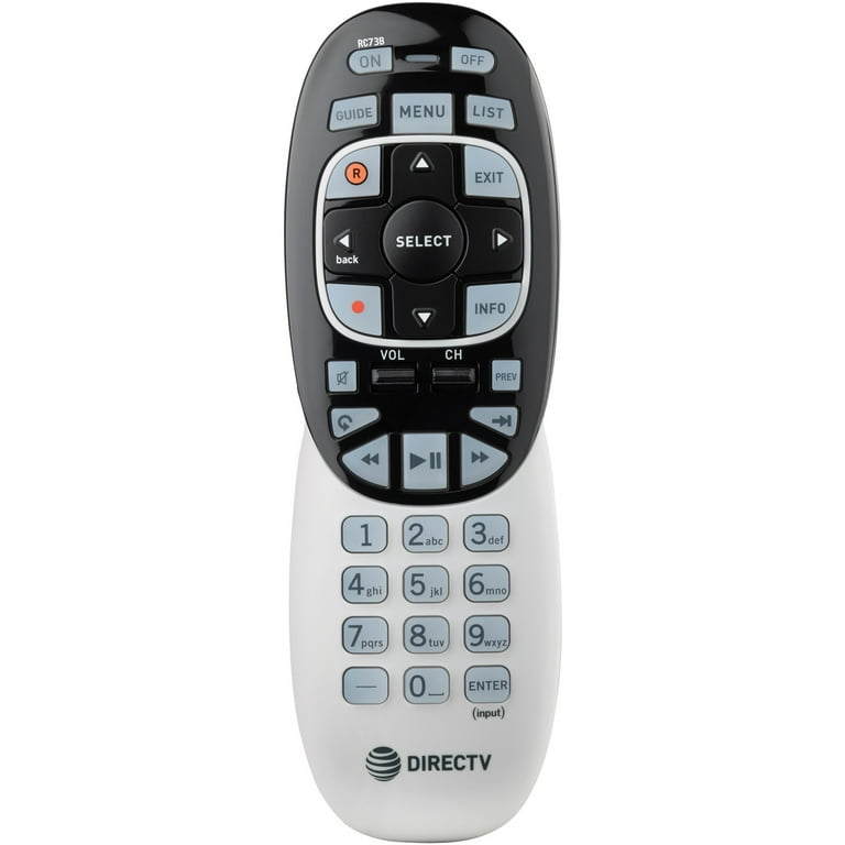 Direct Tv Remote Back