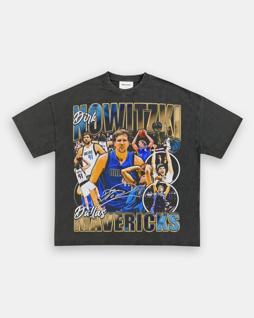 DIRK NOWITZKI Shirt, basketball bootleg shirt, gift for basketballl ...