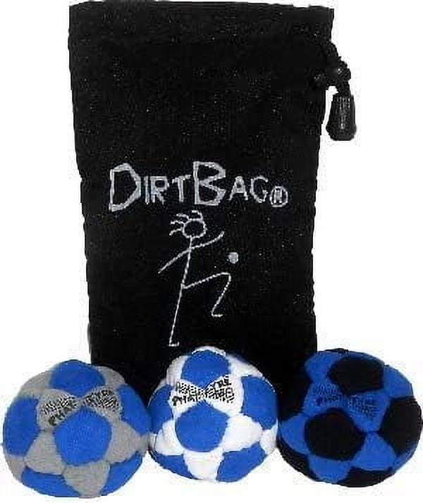 DIRTBAG PT Pro Footbag 3-Pack with Pouch, Flying Clipper Original ...
