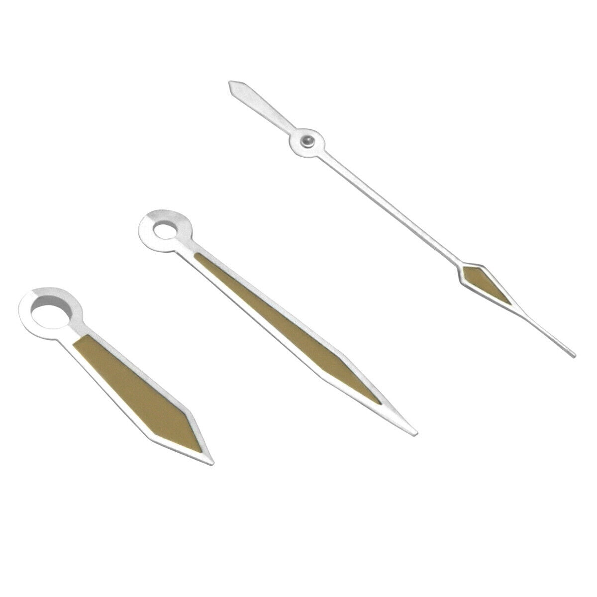 DIRTY YELLOW SWORD WATCH HANDS FOR SEAMSTER MILSUB FOR MOD SEIKO 7S26 ...