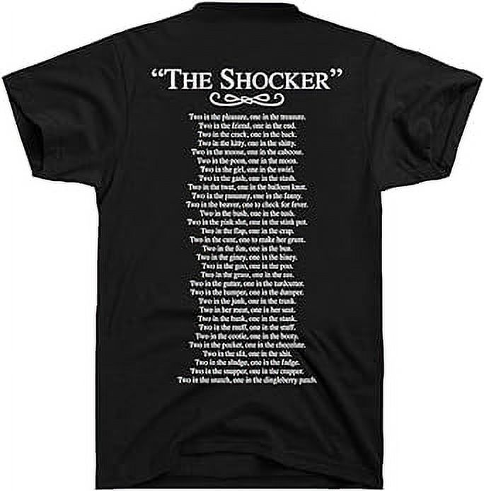 DIRTYRAGZ Men's The Shocker Print on Front & Back T Shirt - Walmart.com