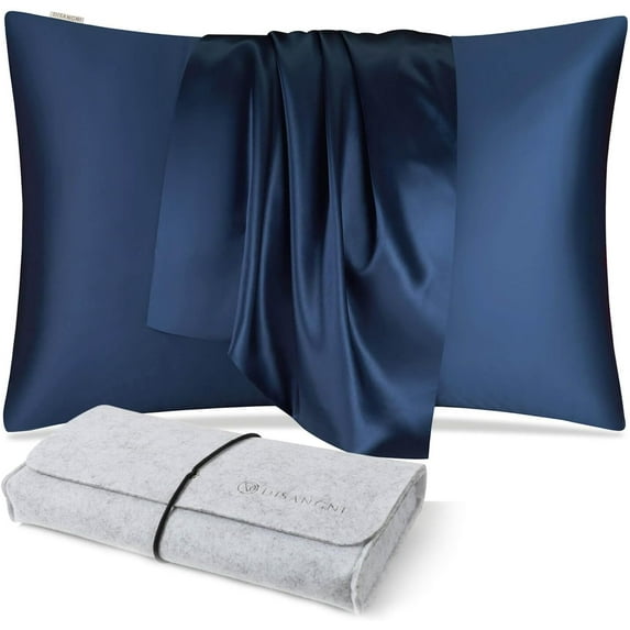 DISANGNI 100% Natural Mulberry Silk Pillow case for Hair and Skin with ...