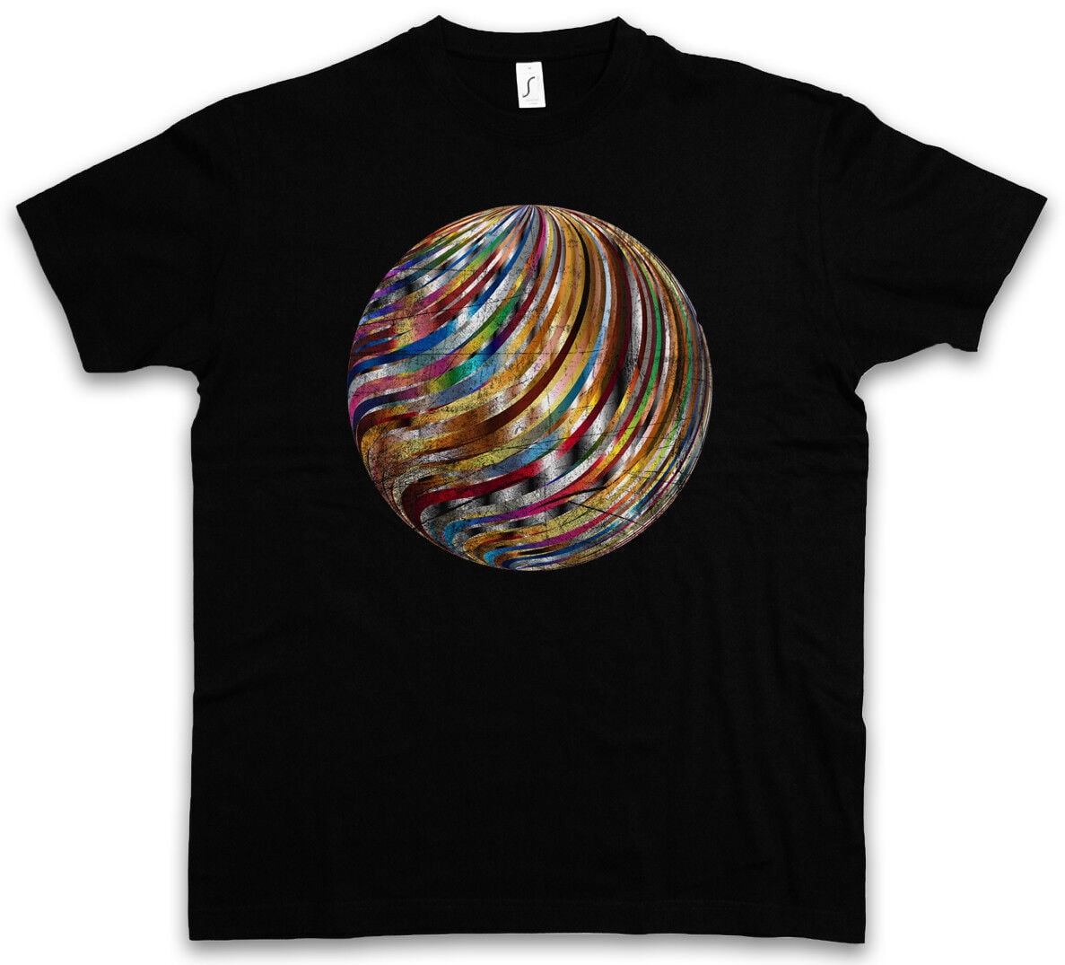 DISCO BALL T-SHIRT Retro Light Oldies Music Rave Cyber Dance Mirror ...