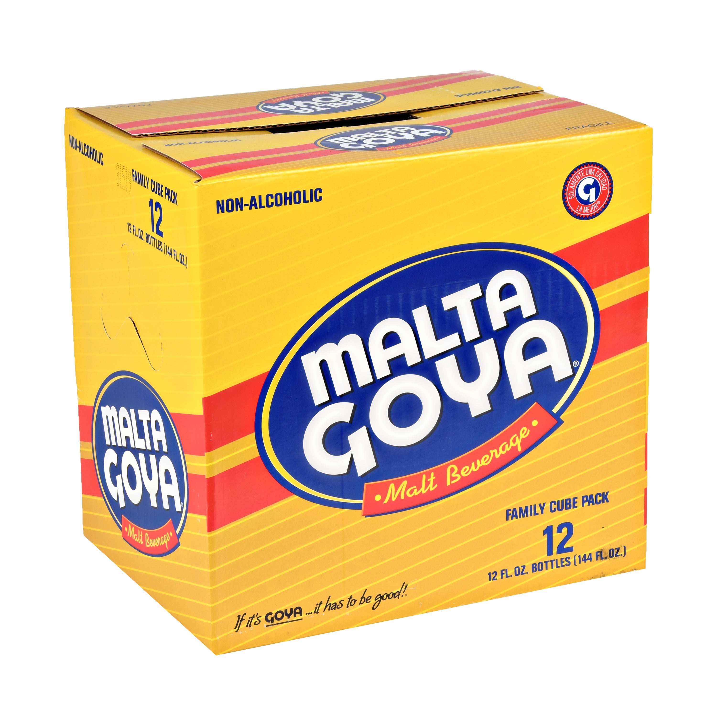 Goya Malt Beverage, 12 Fl Oz, 12 Count - Walmart Business Supplies
