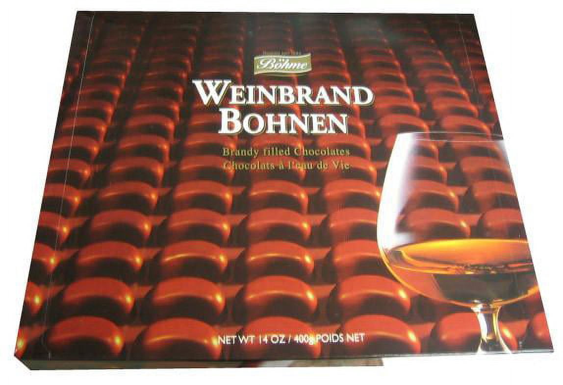 Weinbrand Bohnen Brandy Filled Dark Chocolates, German Alcohol, 14oz ...