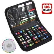 Whimsyard Sewing Kit, 34/37 Piece Large Eye Stainless Steel Sewing edle ...