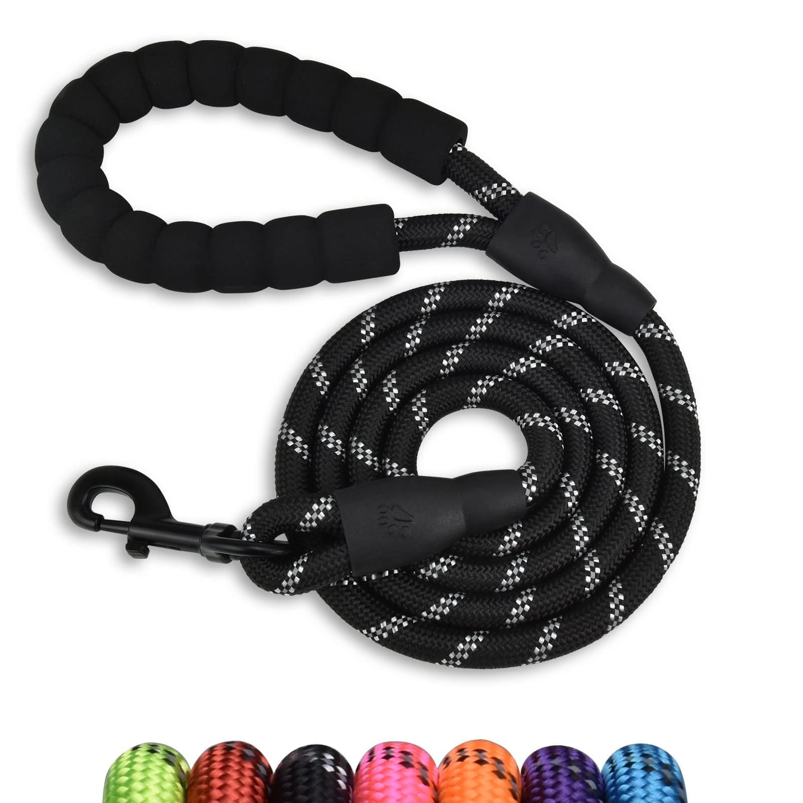 DISEN 5 FT Strong Pet Dog Leash with Soft Padded Handle,Highly ...