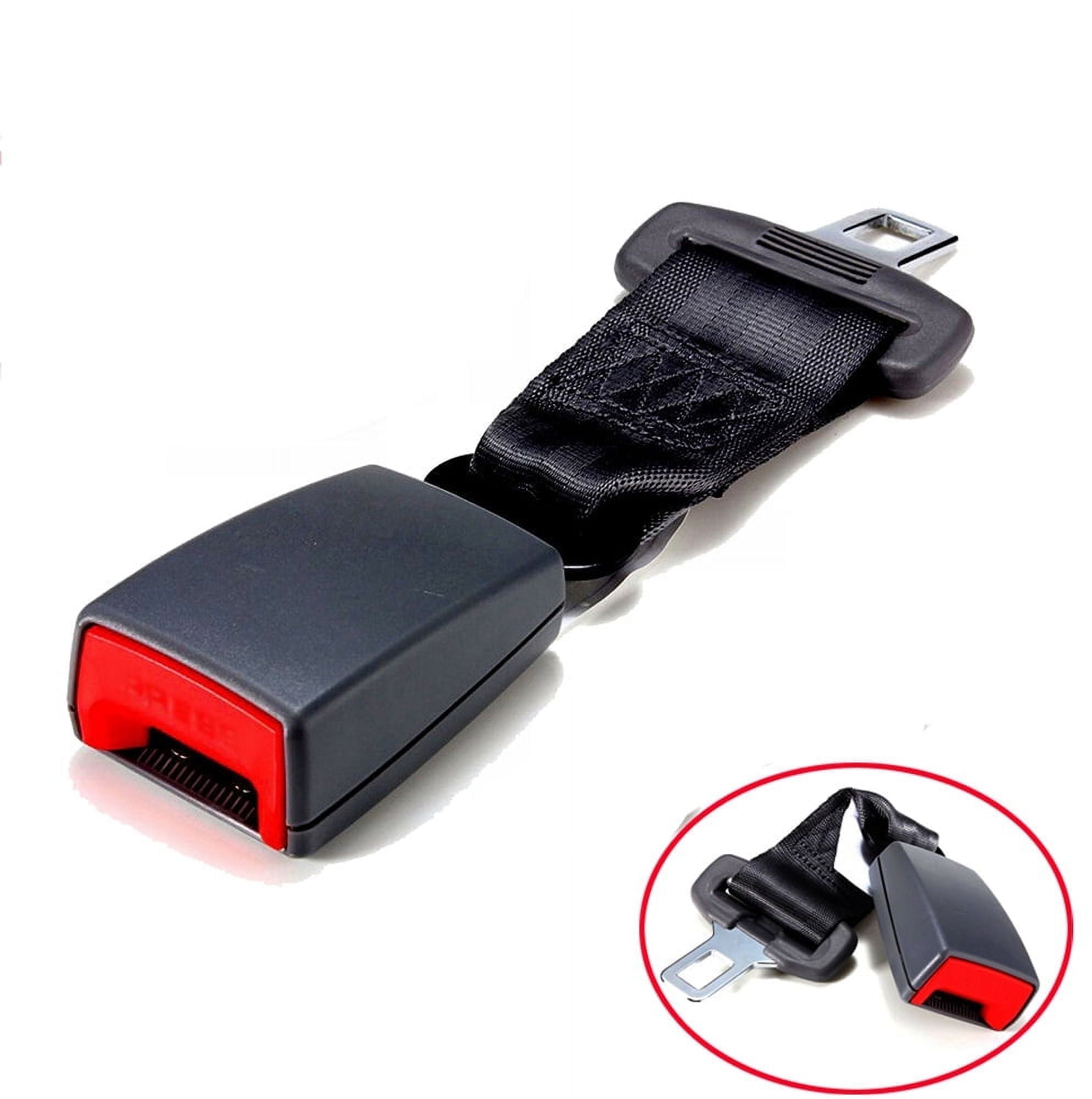 DISEN 9" Safety Seat Belt Extender Seatbelt Extension Strap Buckle ...
