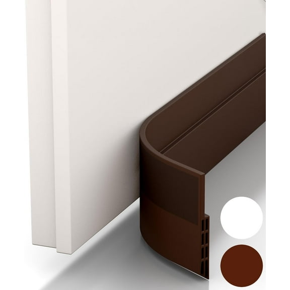 2 Pack Door Draft Stopper 30 Inch, Weighted Under Door Snake Cold Air ...