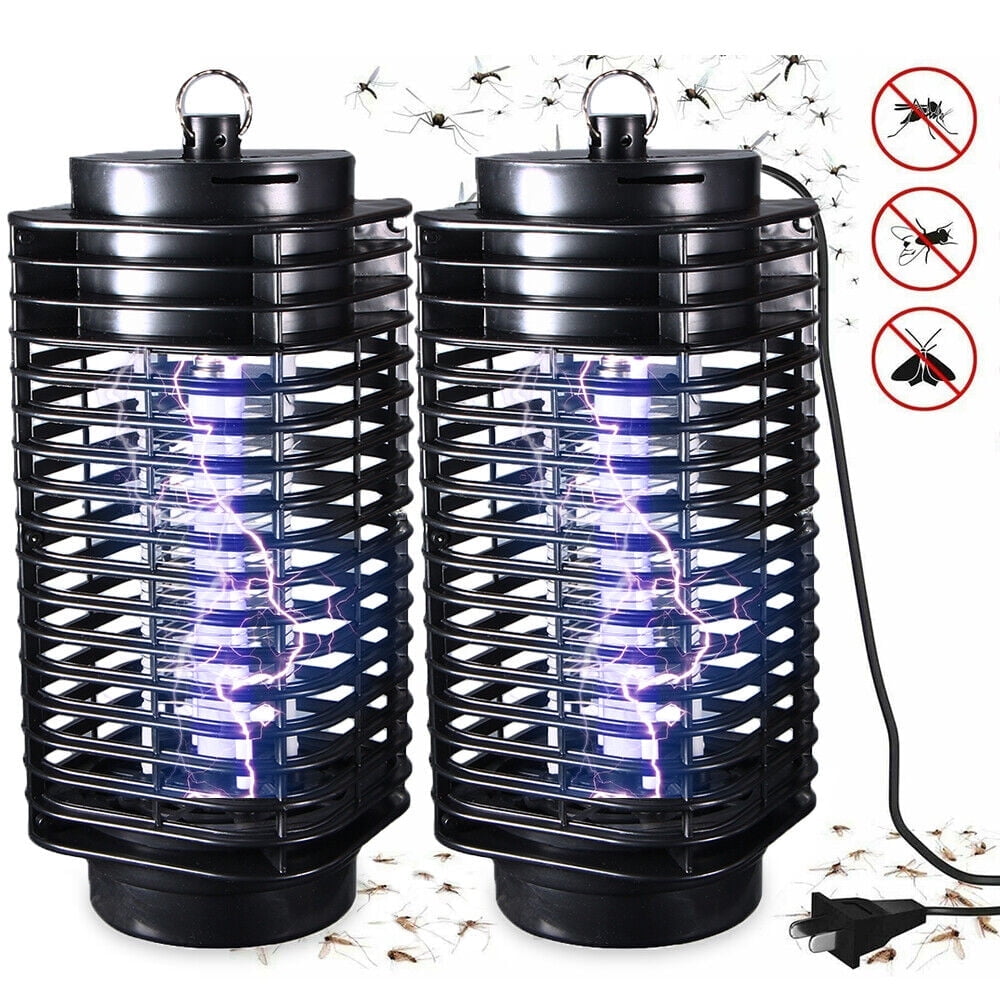 DISEN Dual Purpose Indoor Outdoor 2x Mosquito Lamps Electric Insect ...