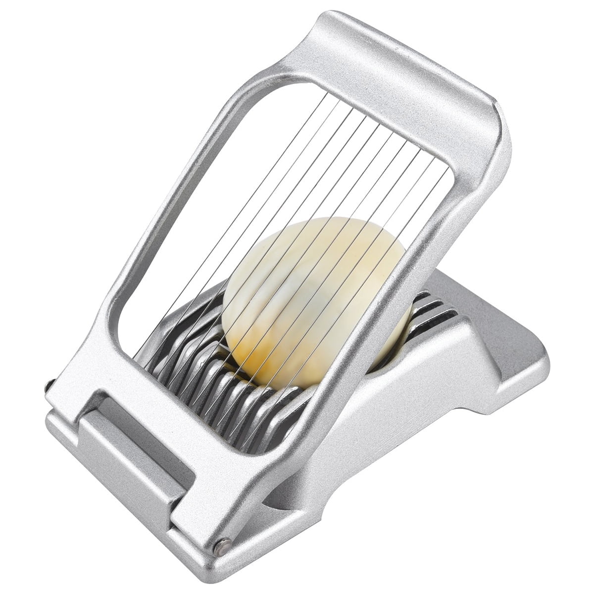 DISEN Egg Slicer Cutter for Hard Boiled Eggs,Mini Manual Egg Dicer,Heavy Duty Egg Slicer Egg ...