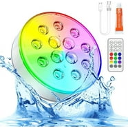 Pentair 12 Volt IntelliBrite 5G Color Changing LED Pool Light with 100 ...