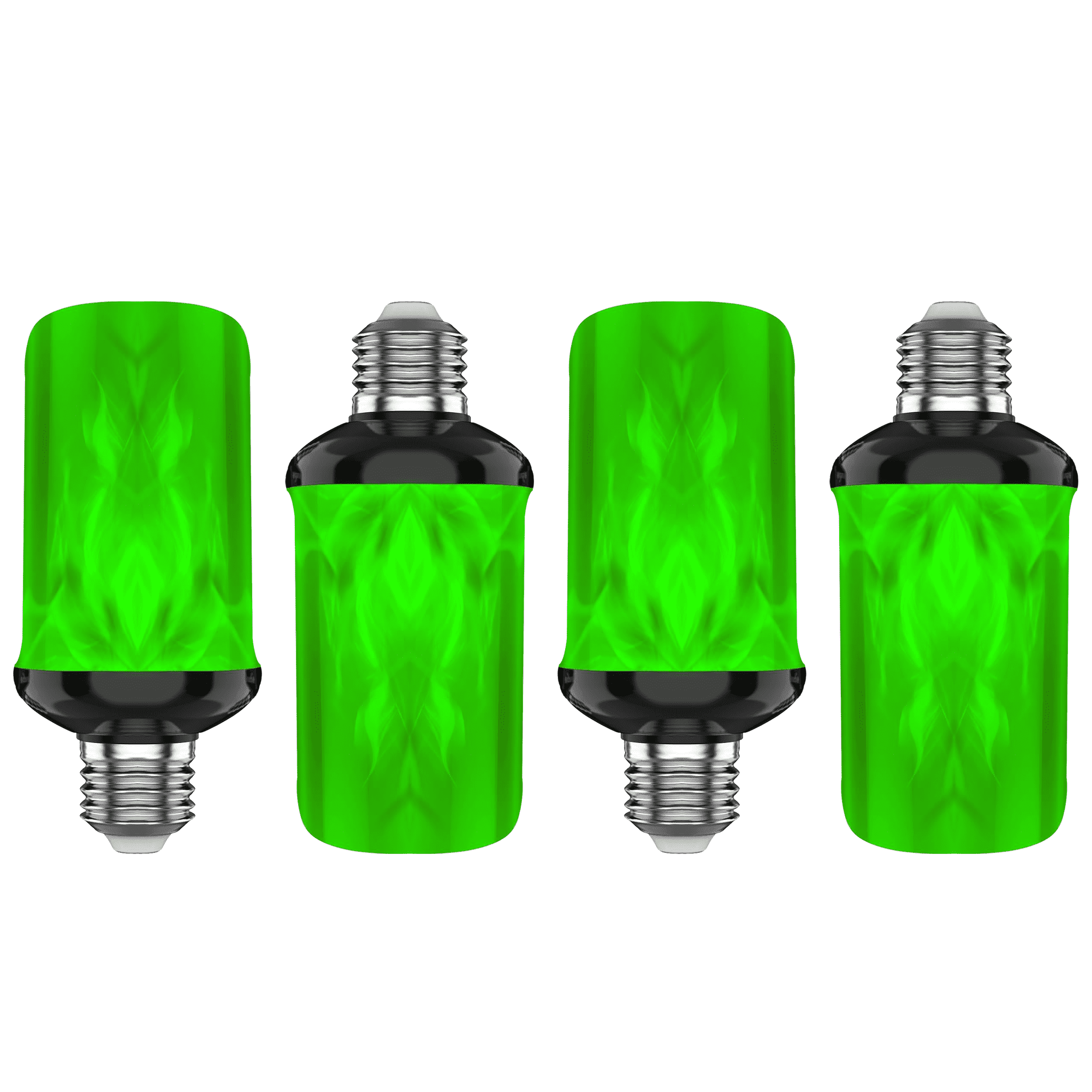 DISEN Upgraded LED Flame Light Bulbs, 4 Modes Flickering Light Bulbs ...