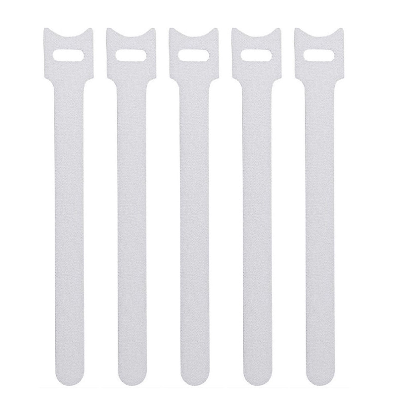 DISHAN 100Pcs Cable Management Belt - Anti-tangle Fastener Tape Nylon ...