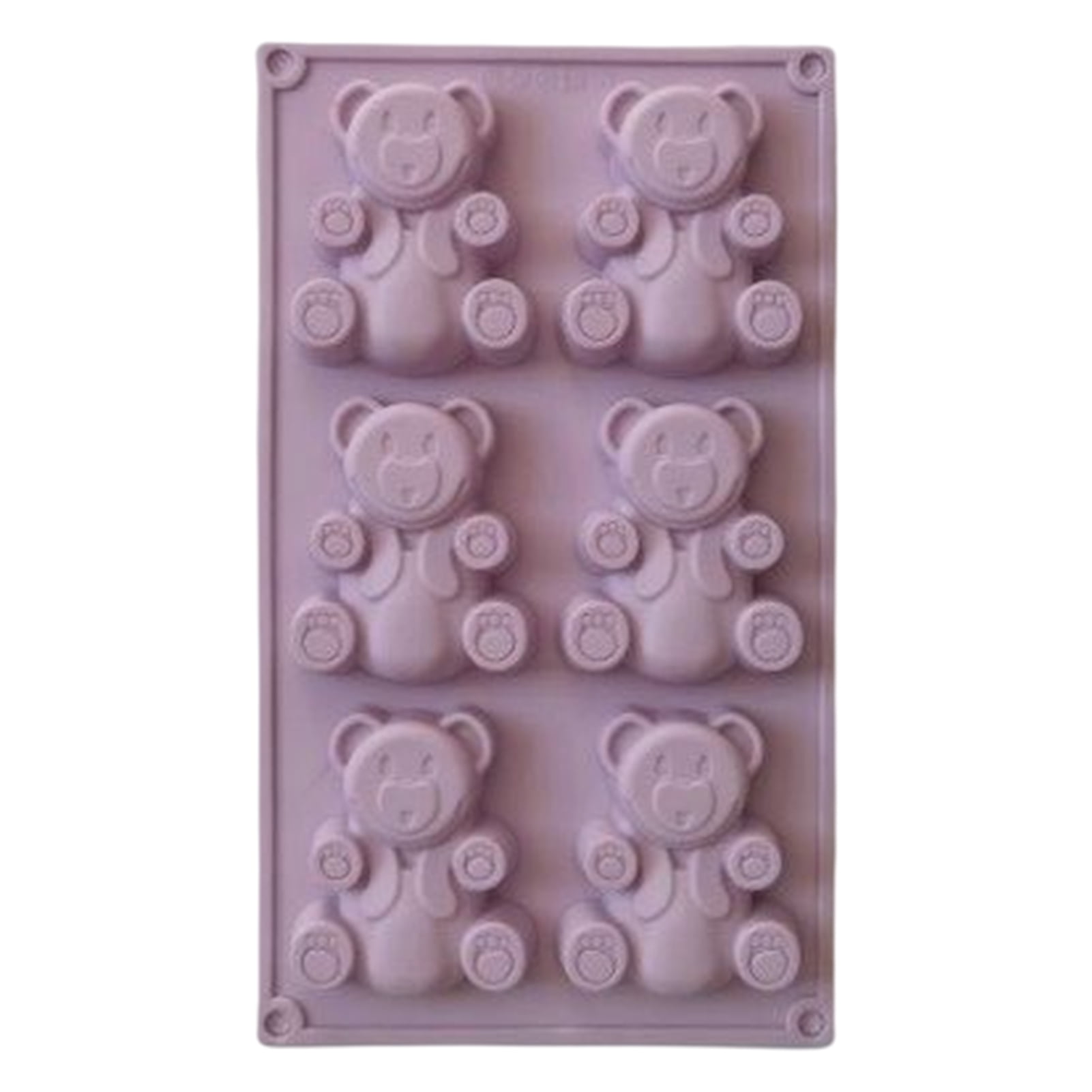 DISHAN Easy Demolded Bear Mold: Non-stick, Heat-resistant, DIY Silicone ...