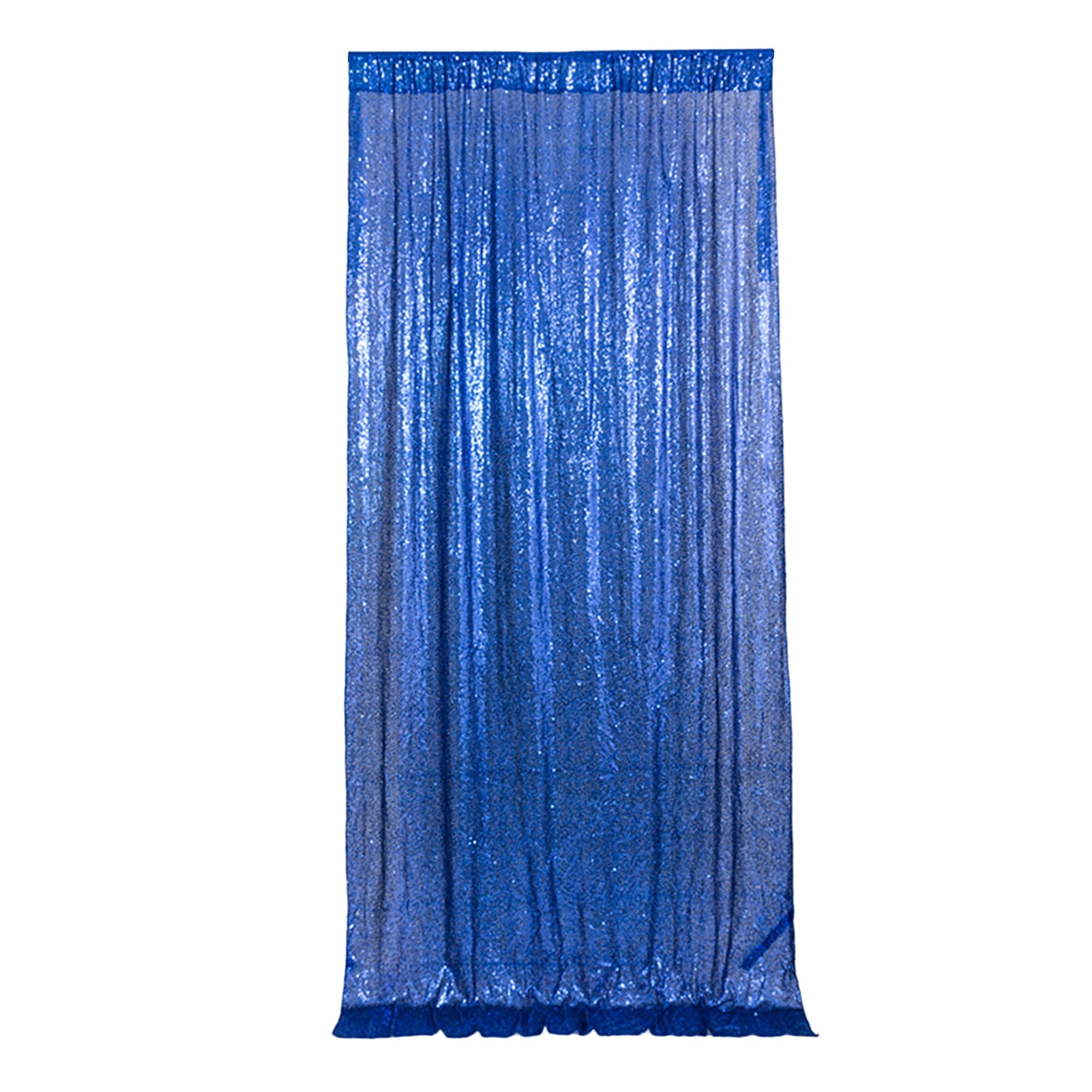 DISHAN Sequin Curtain - Solid Color - Shiny Long Glitter - Foldable ...