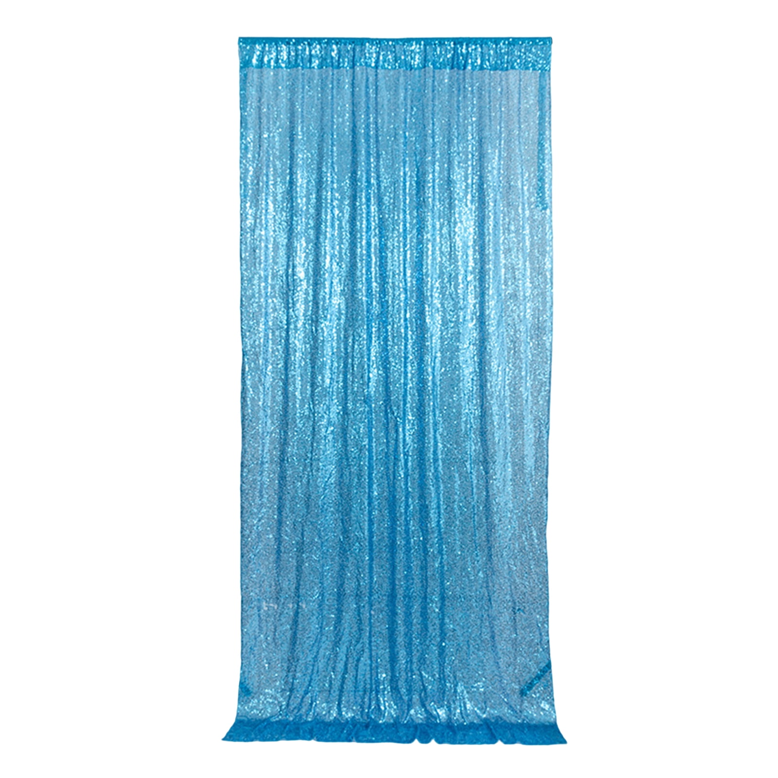 DISHAN Sequin Curtain - Solid Color - Shiny Long Glitter - Foldable ...