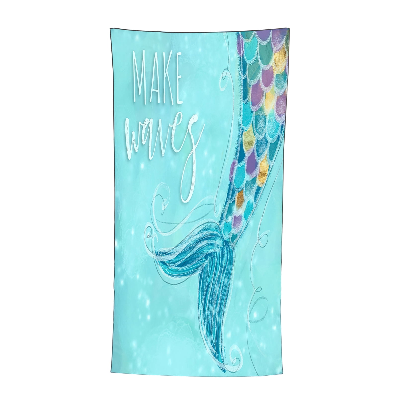 DISHAN Summer Beach Theme Printed Beach Towel - No Fading - Skin-Touch ...