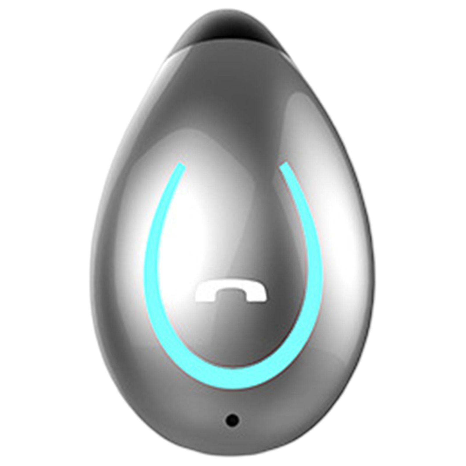 DISHAN YX08 Wireless Earphone Subwoofer Ring Ear-Clip – Bluetooth 5.0, Fashion Indicator ...