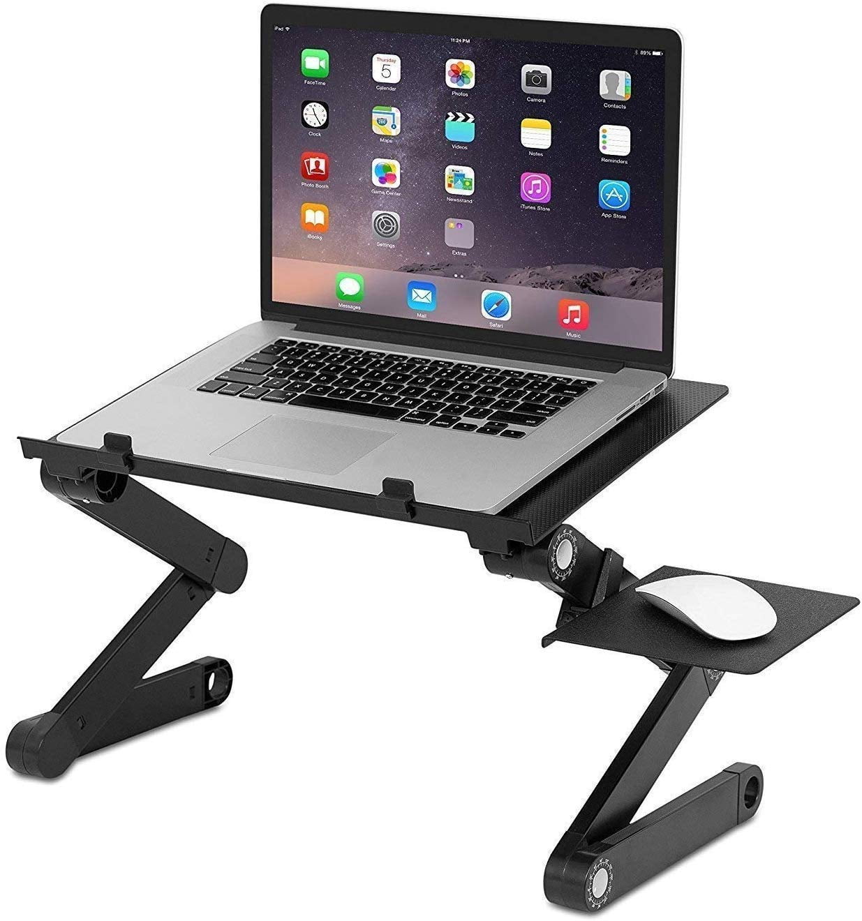 DISHIN SWAMEY Laptop Stand for Bed and Sofa Desk Portable Adjustable ...